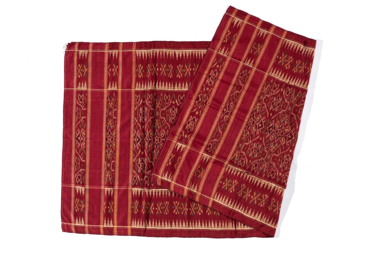 Ritual silk cloth (kain cepuk) E097448 - The Australian Museum