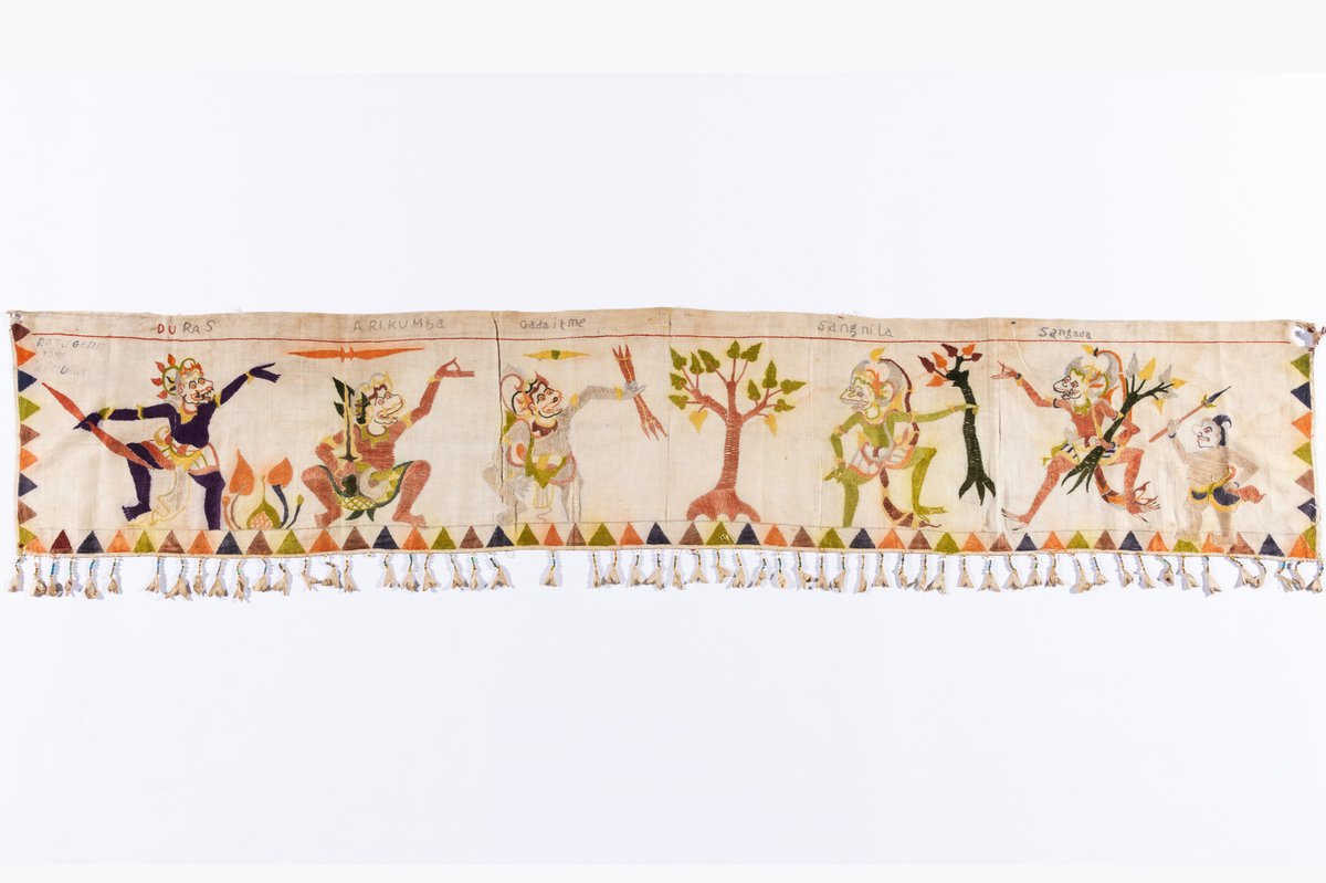 Iconic monkey heroes: Narrative embroidery from Negara E097485 - The ...