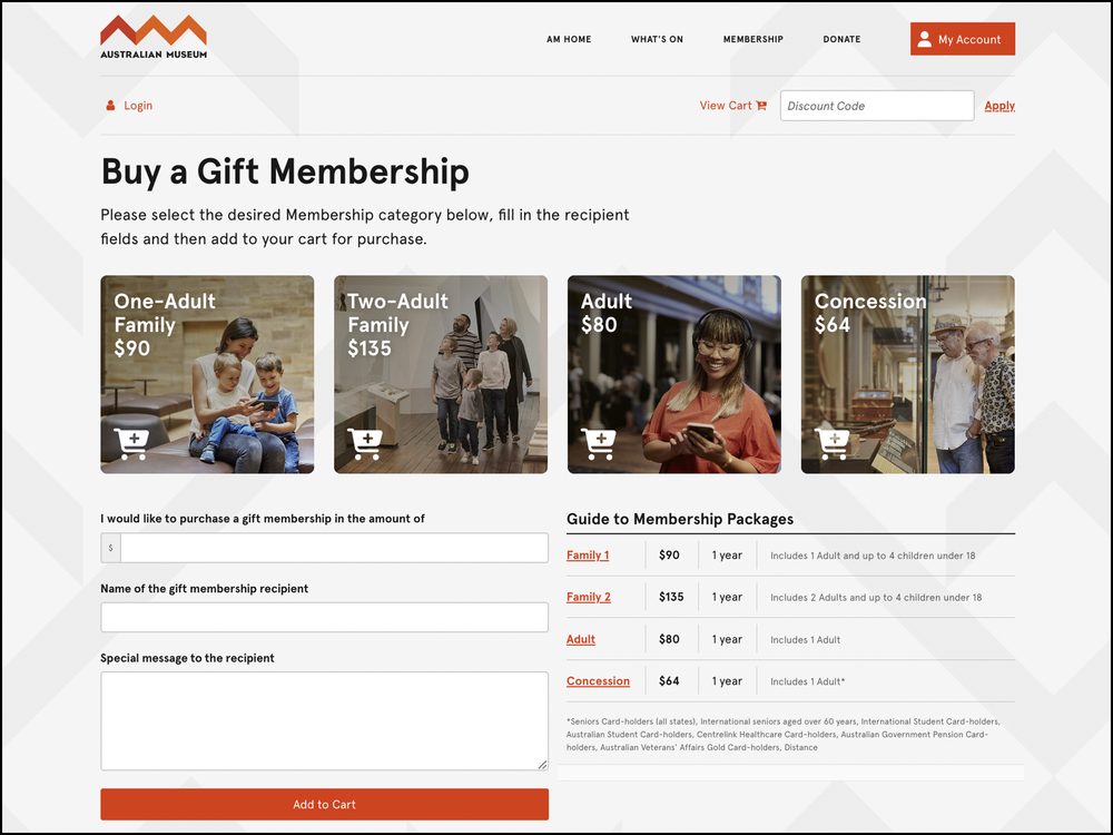 Gift Membership - The Australian Museum