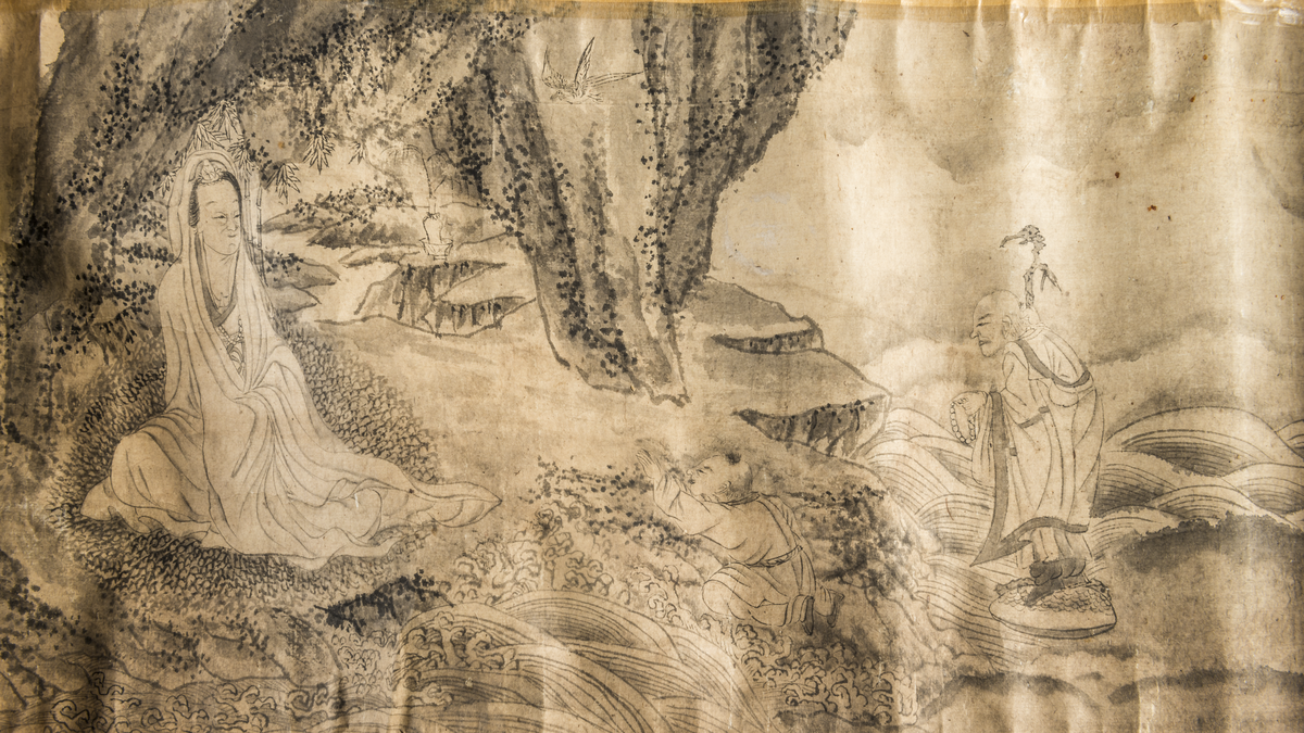 Chinese Scroll Painting H533 - The Australian Museum