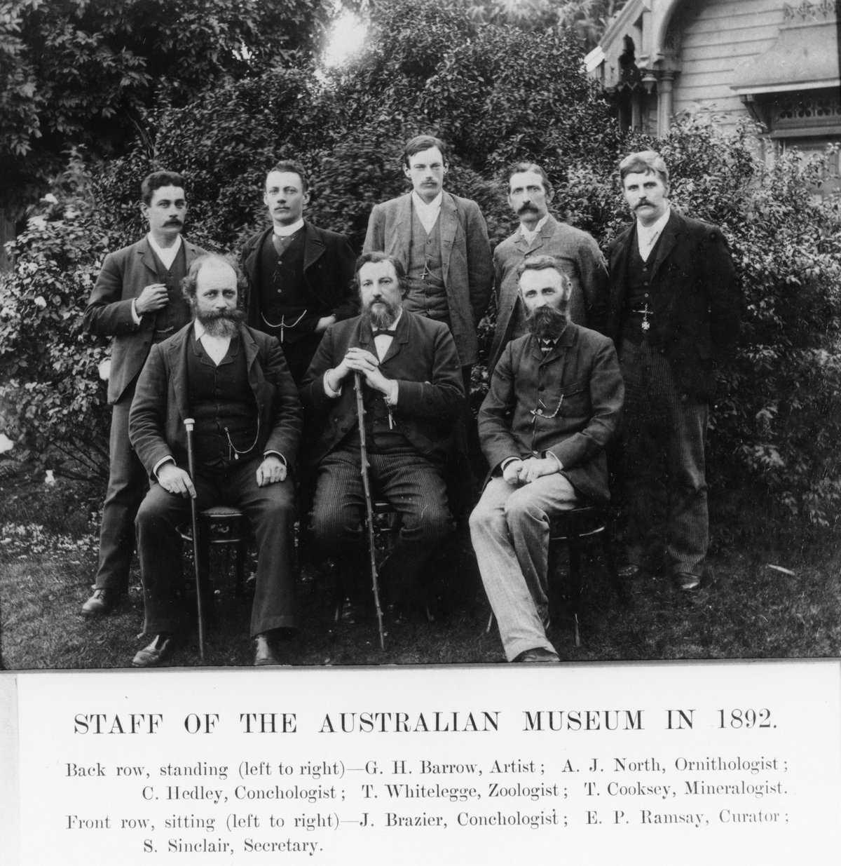 Museum staff 1829–1977 - The Australian Museum