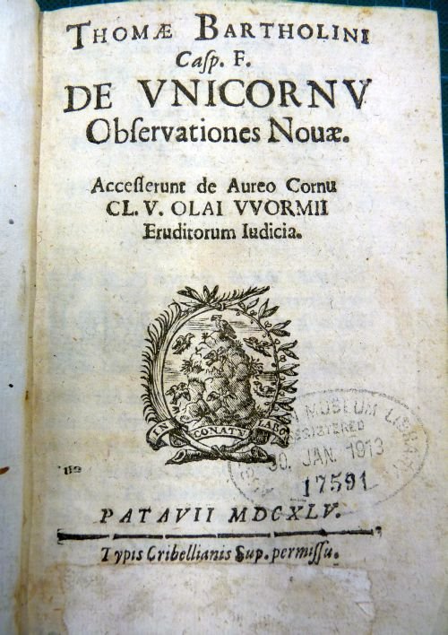 On unicorns... - The Australian Museum Blog