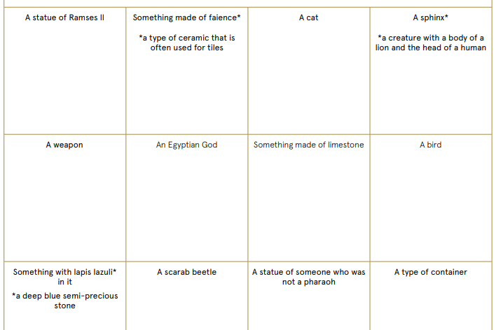 Ramses: An ancient adventure unit