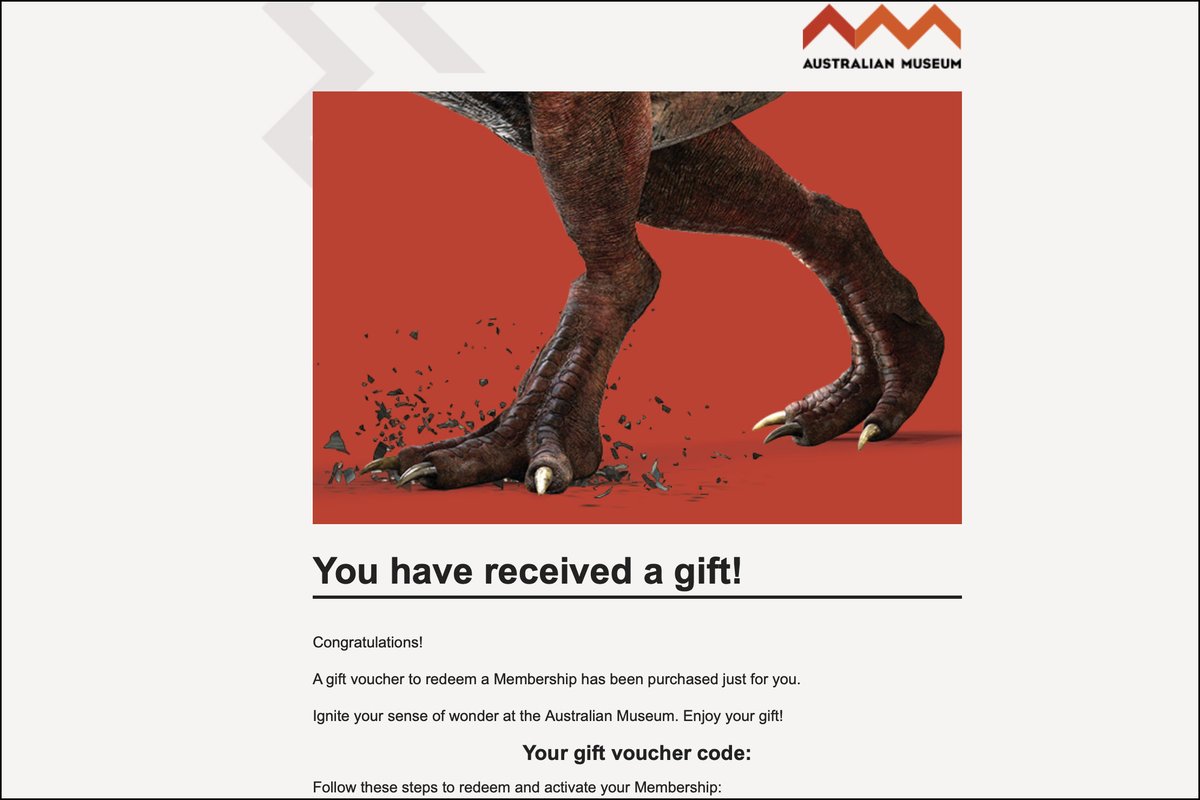 Gift Membership - The Australian Museum